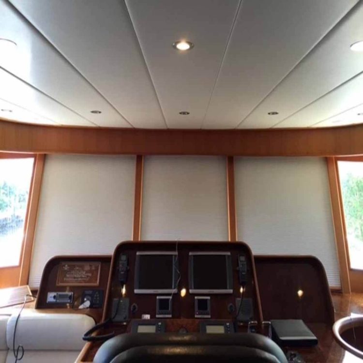 Yacht Blinds in Dubai Harbour - Smart Living Curtains
